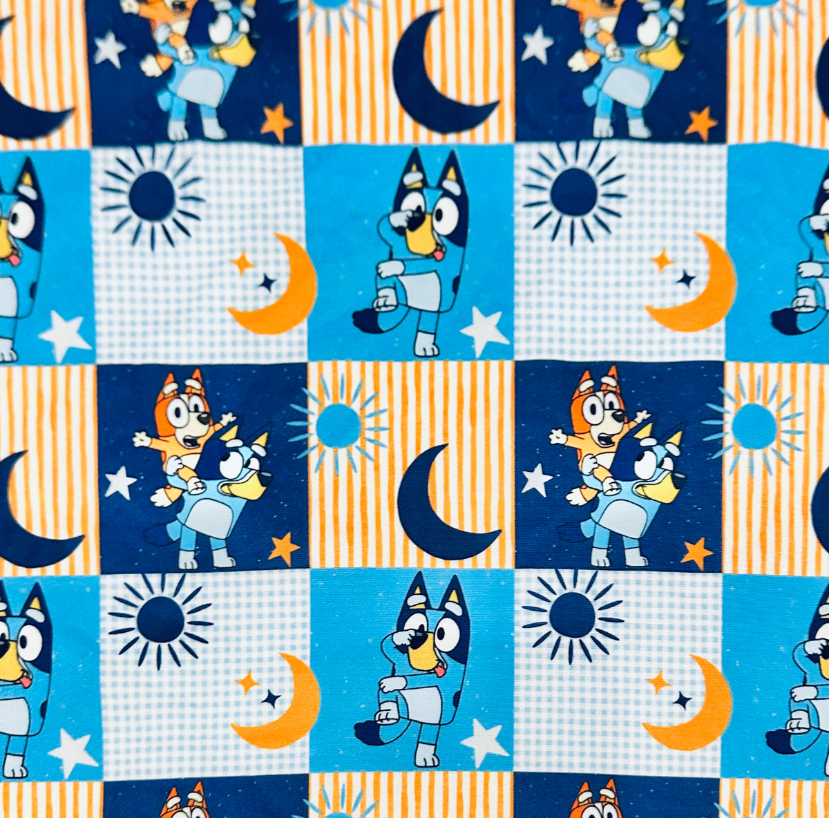 DBP Bluey Patchwork – Espinoza Fabrics