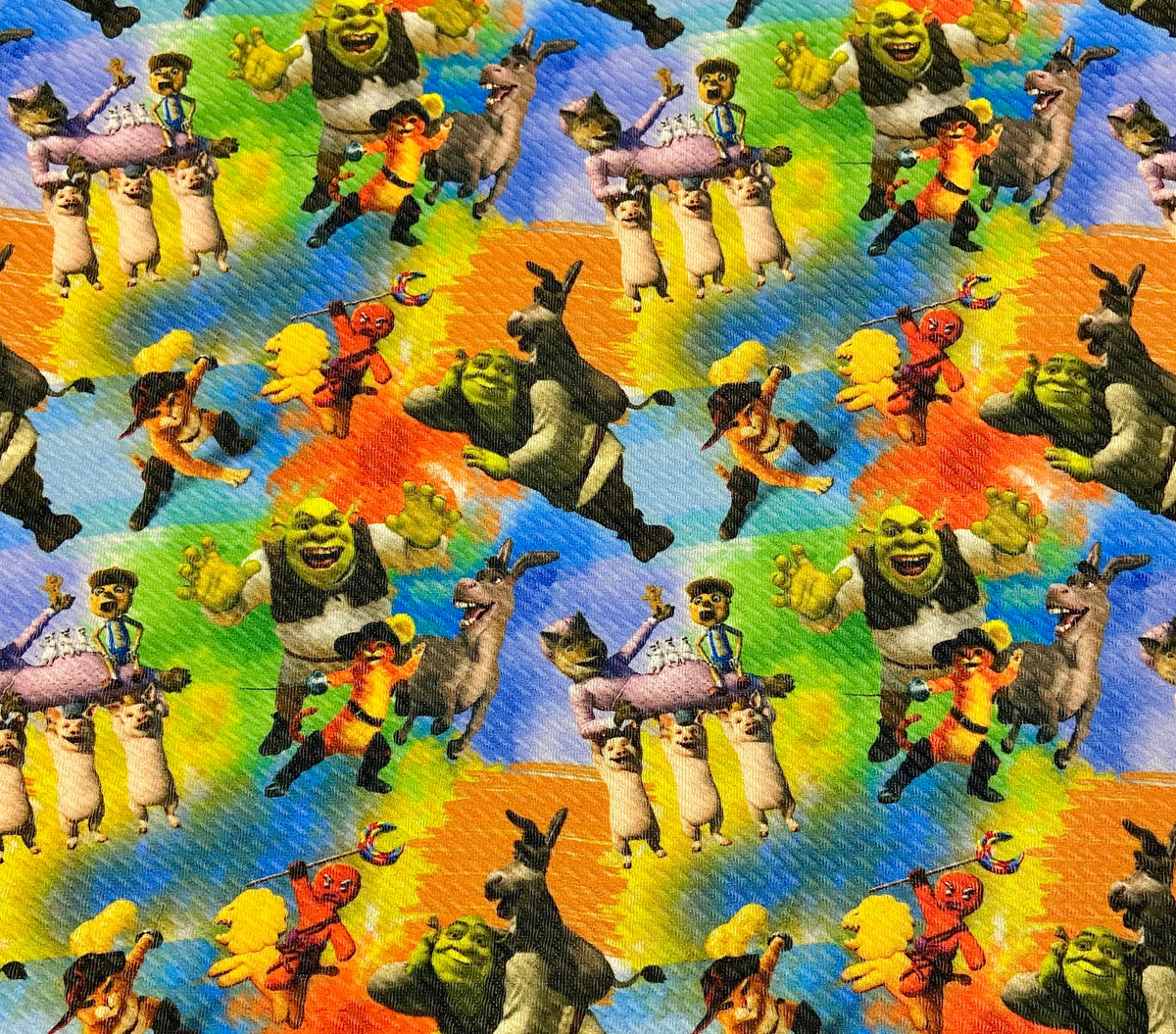 Watercolor Shrek – Espinoza Fabrics