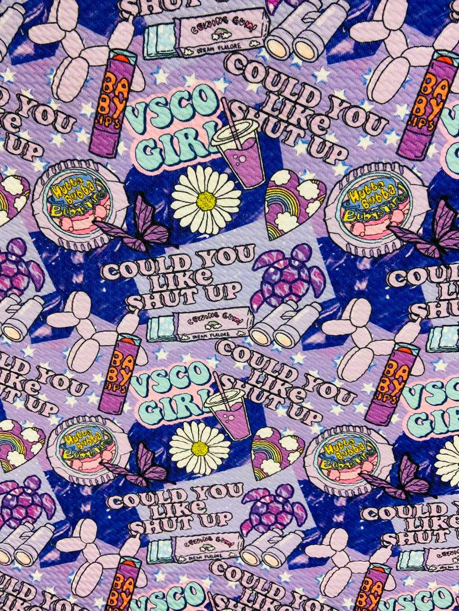 Purple VSCO Girl – Espinoza Fabrics